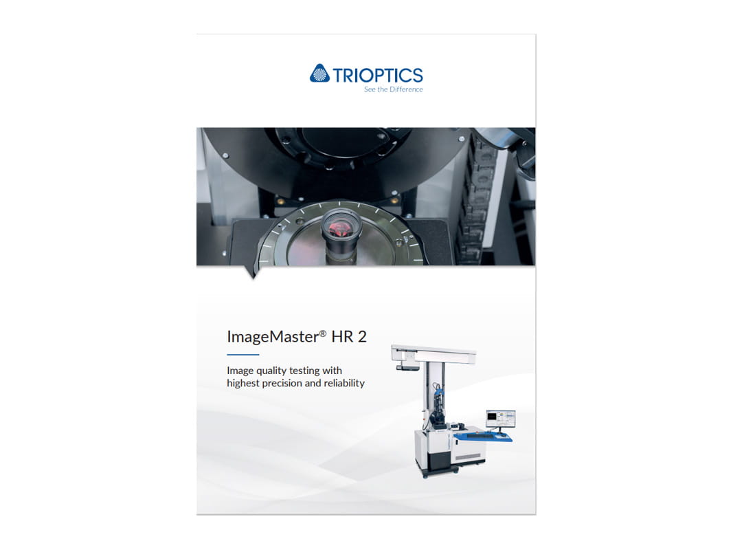 ImageMaster® HR 2 & Universal | TRIOPTICS